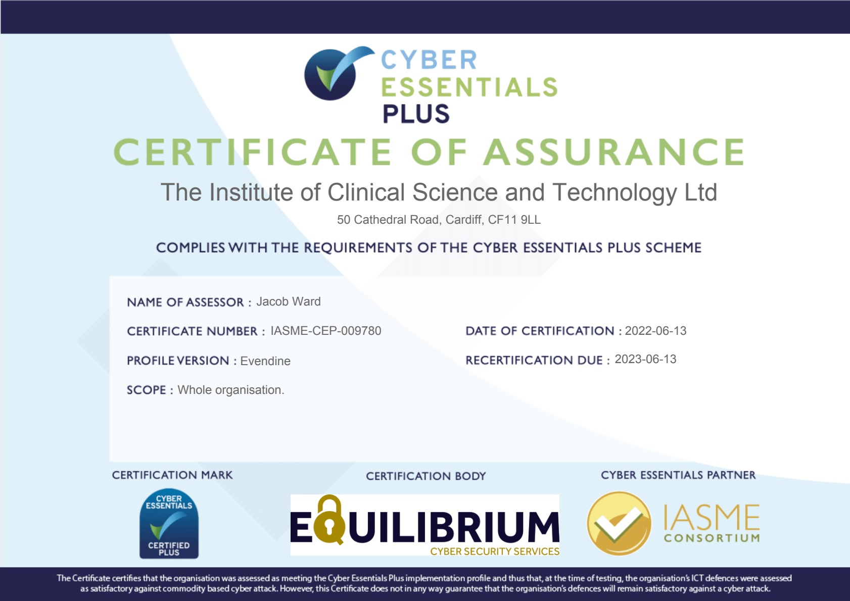 ICST Infrastructure – ICST